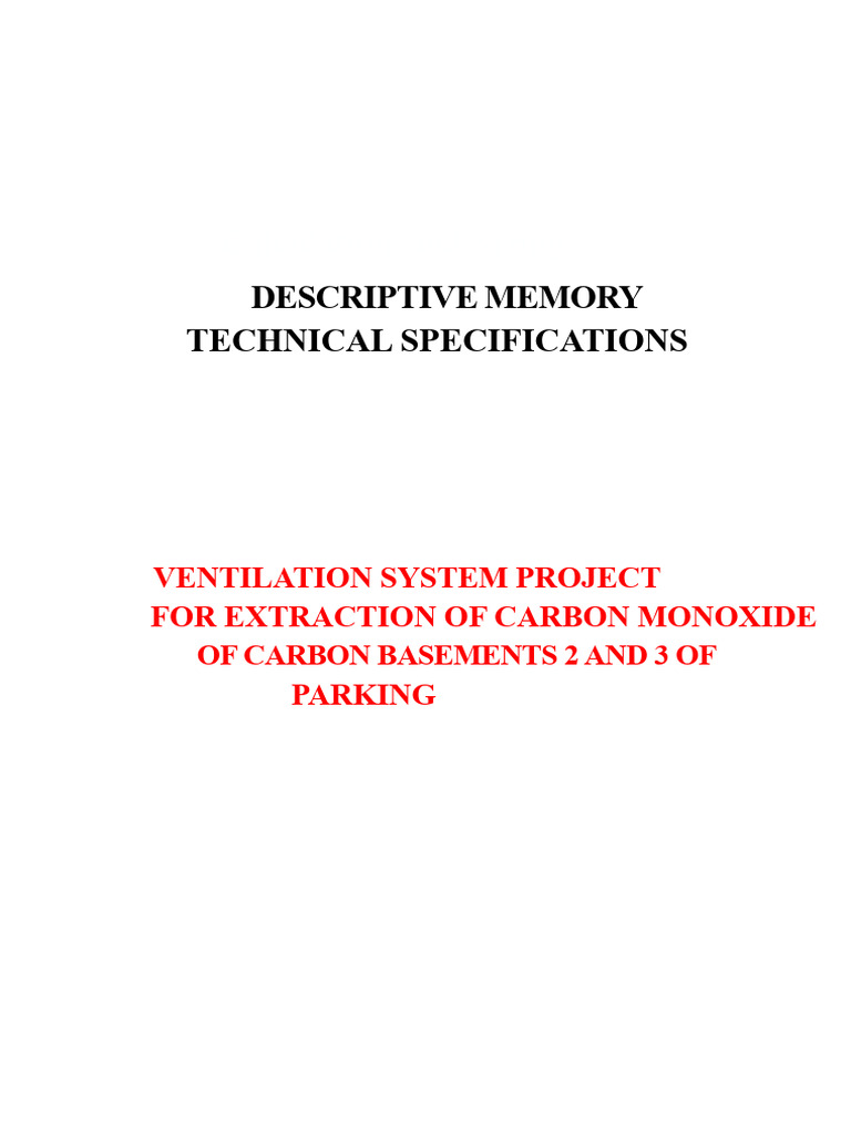 Design of Basement Air Extraction System For School | PDF | Duct (Flow ...