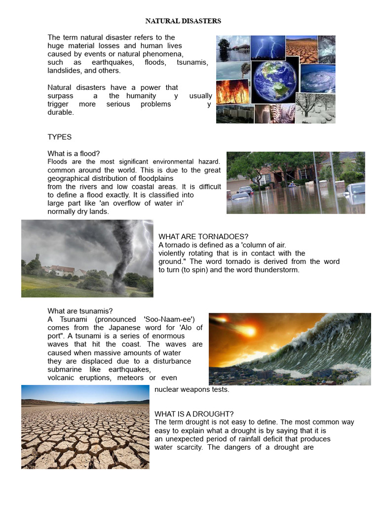 Natural Disasters | PDF | Natural Disasters | Tropical Cyclones