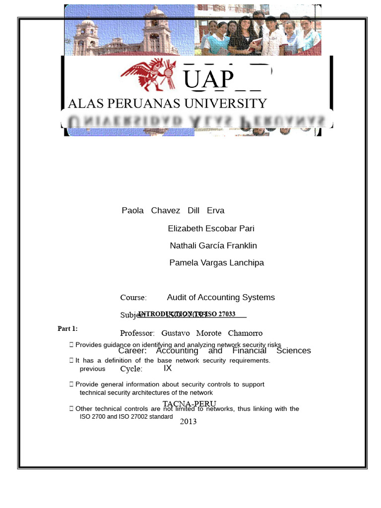 Introduction to ISO 27033 Standards | PDF | Computer Network | Virtual ...