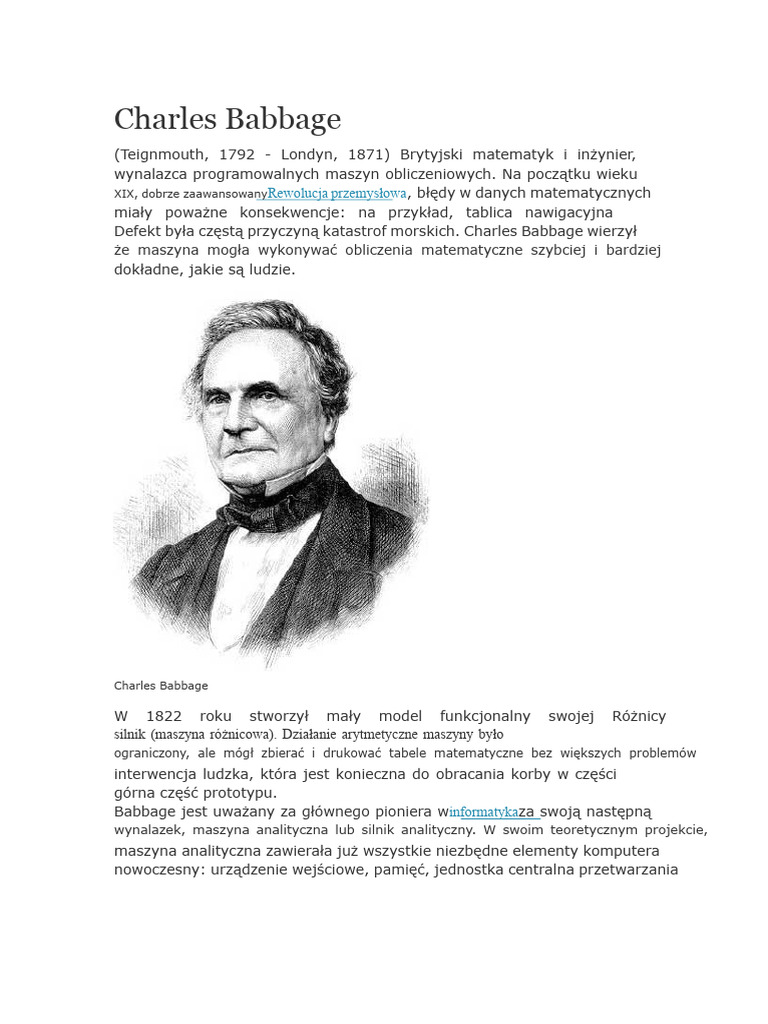 Karol Babbage | PDF