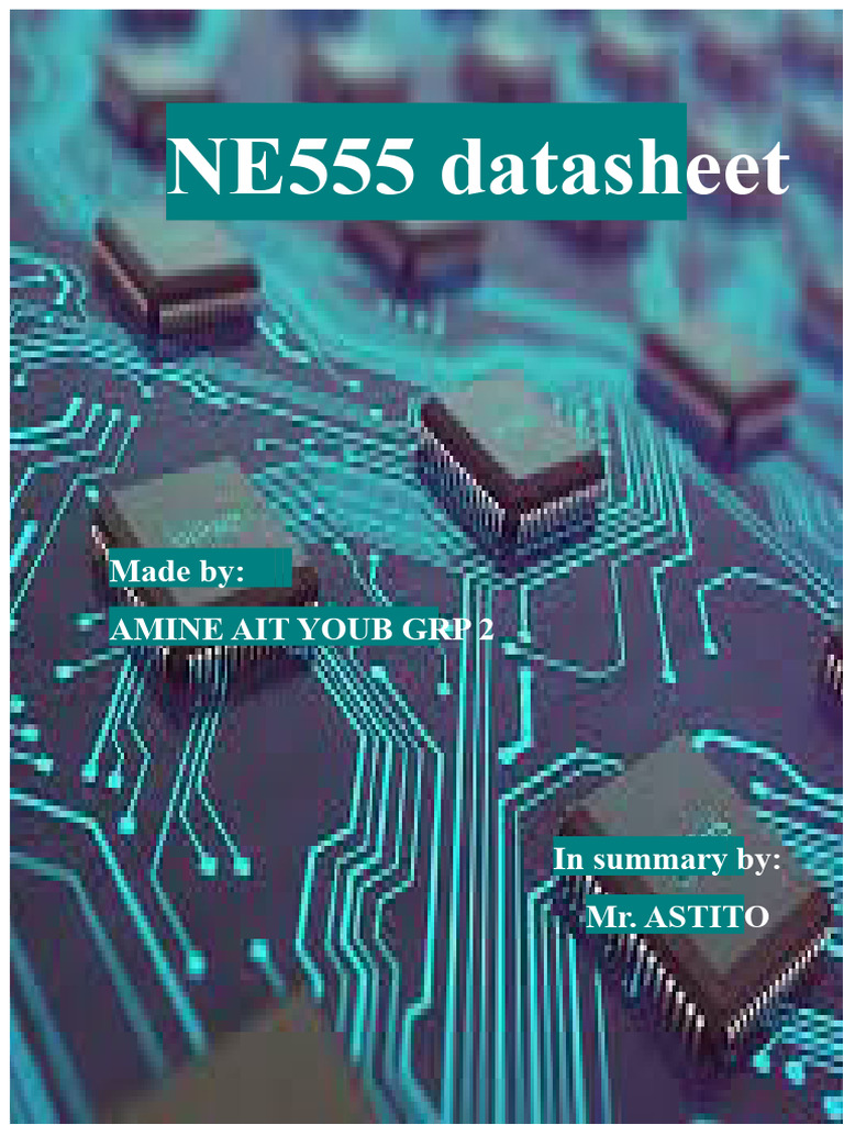 NE555 Circuit Design and Applications | PDF | Digital Electronics ...