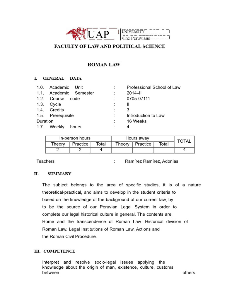 Roman Law | PDF | Roman Law | Ancient Rome