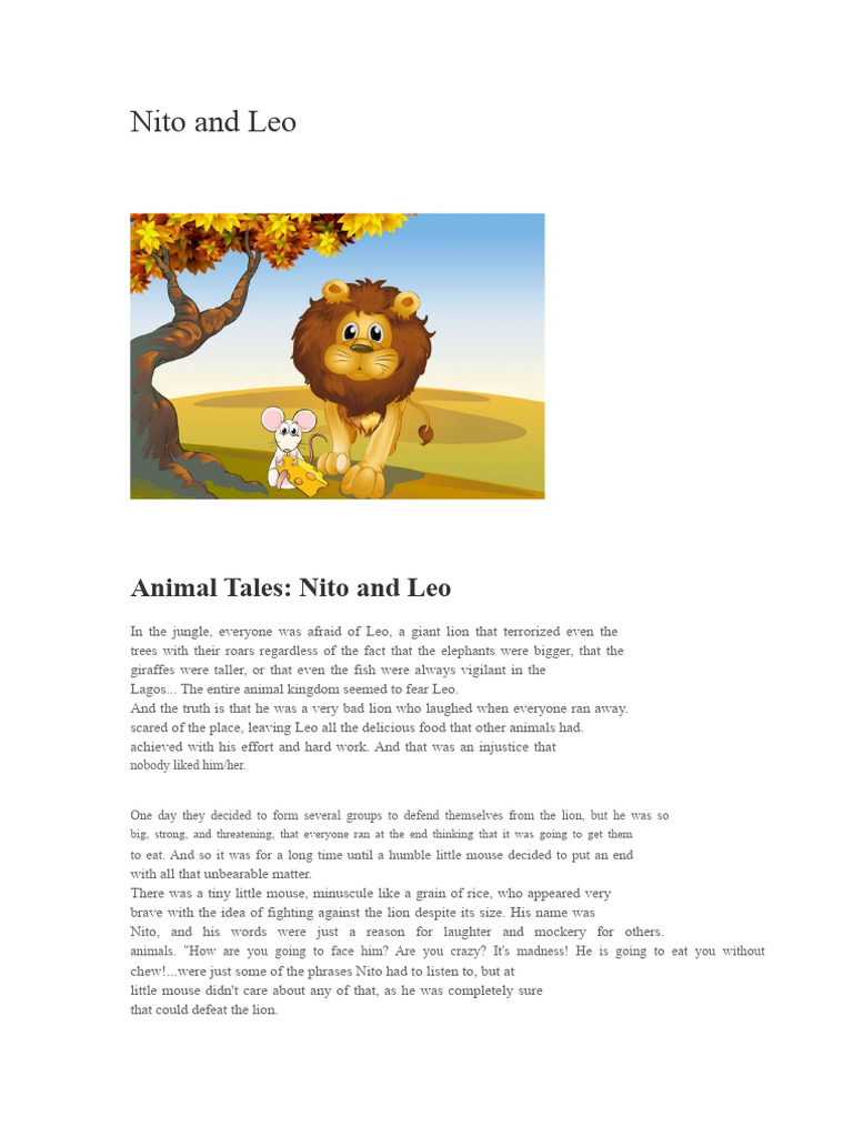 Nito and Leo | PDF