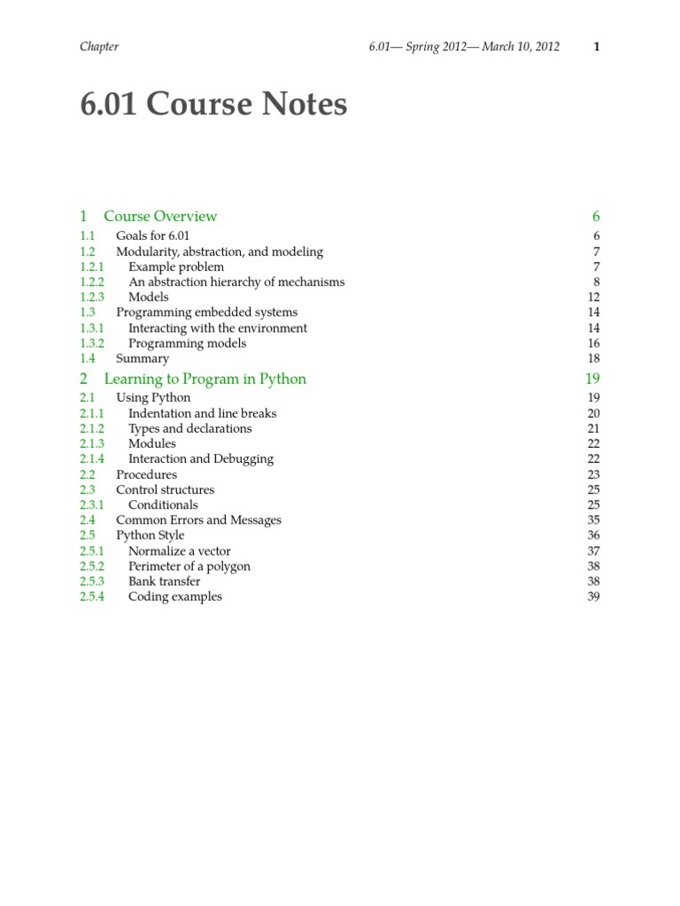Eecs 601 Python Pdf Subroutine Electronic Circuits
