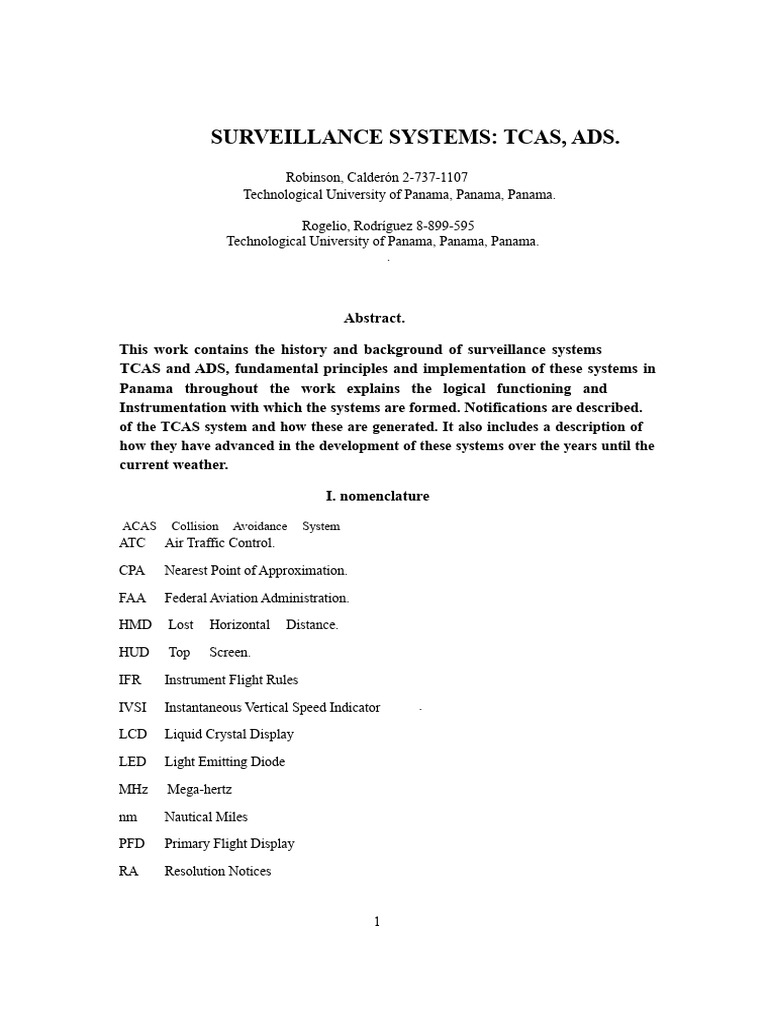 TCAS | PDF | Aircraft | Aviation