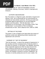 Gabriel Okara: Collected Poems Overview | PDF | Poetry