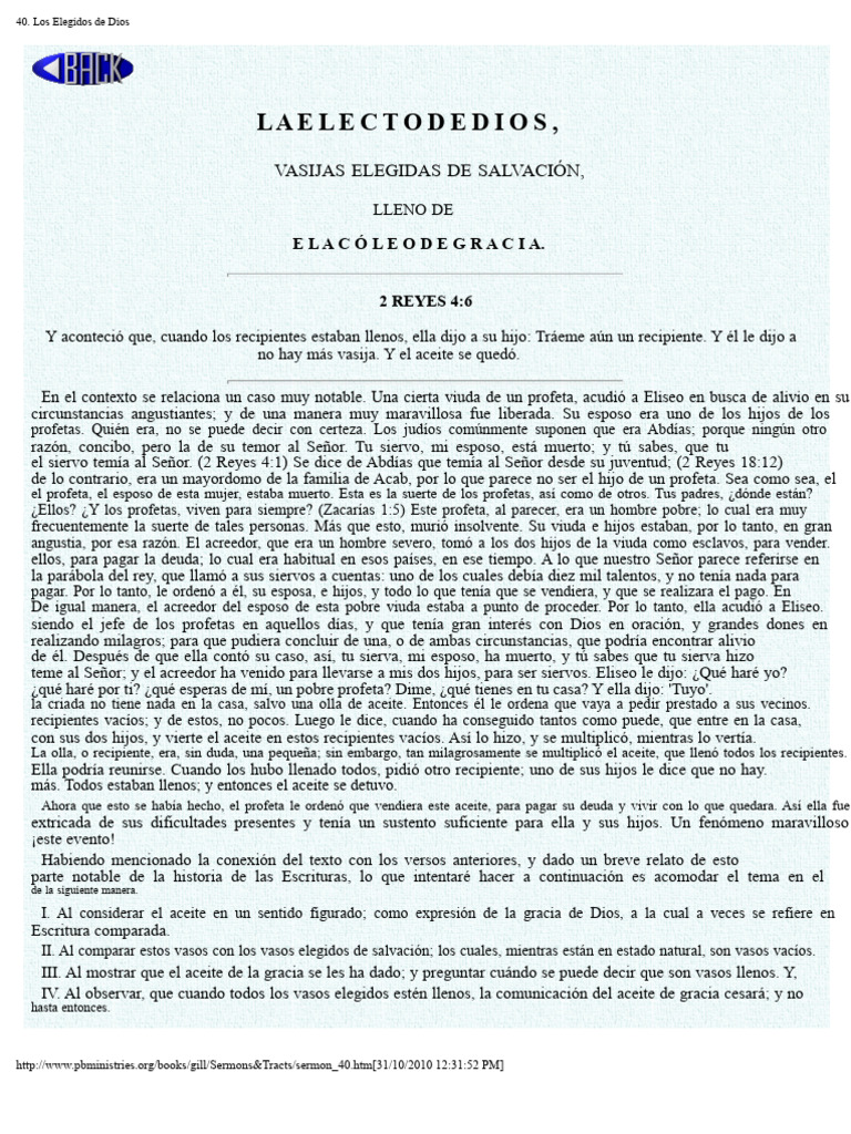 Los Elegidos de Dios | PDF | La unción | Cristo (título)