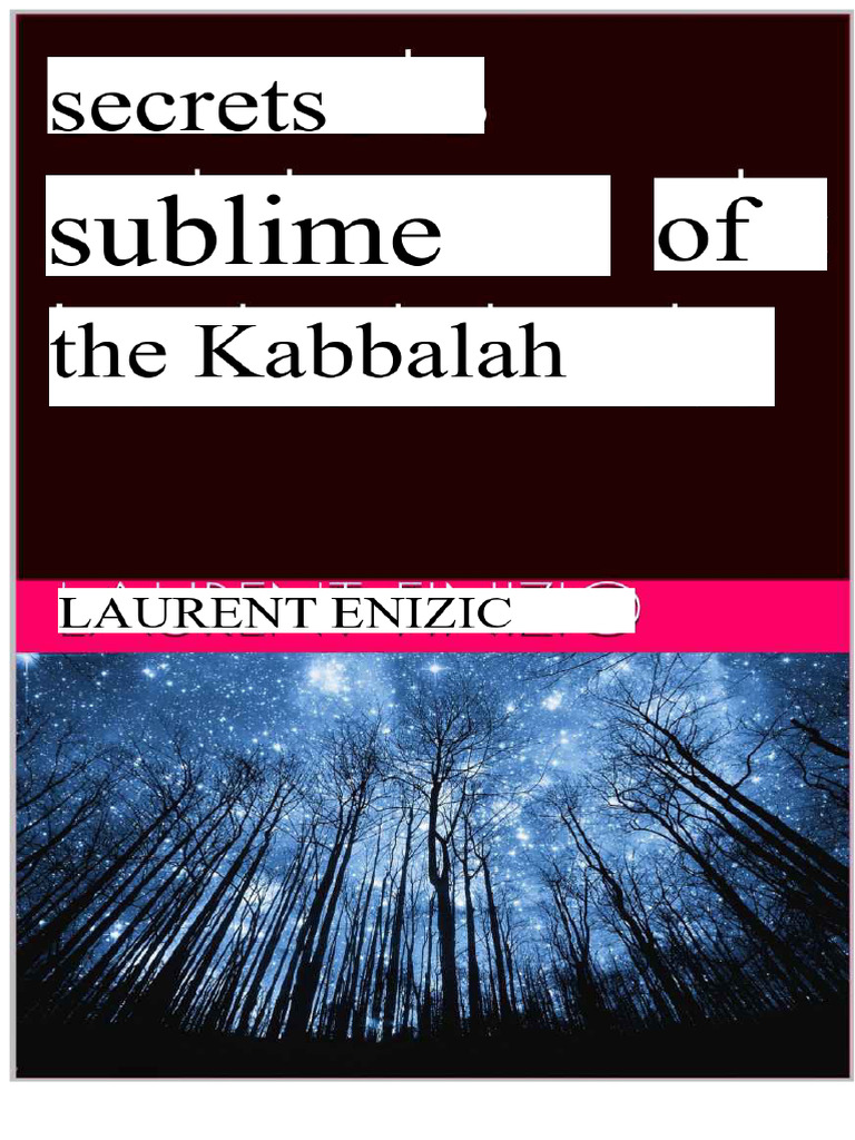 Sublime Secrets of The Kabbalah | PDF | Kabbalah | Names Of God In Judaism