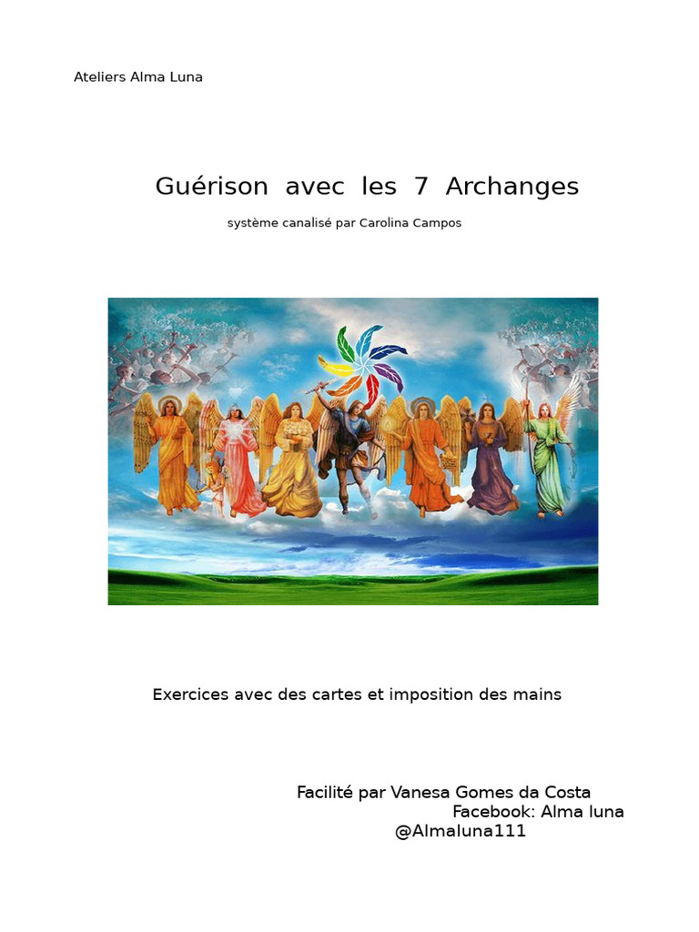 Guérison avec les 7 Archanges | PDF | Spiritualité | Dieu