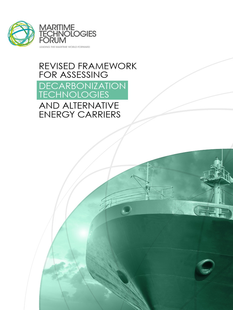 MTF Framework for Maritime Decarbonization | PDF | Life Cycle ...