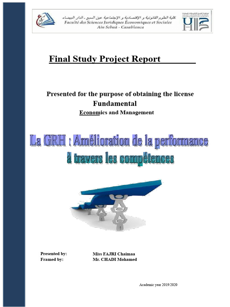 Final Study Project Report: Fundamental | PDF | Human Resource Management | Human Resources