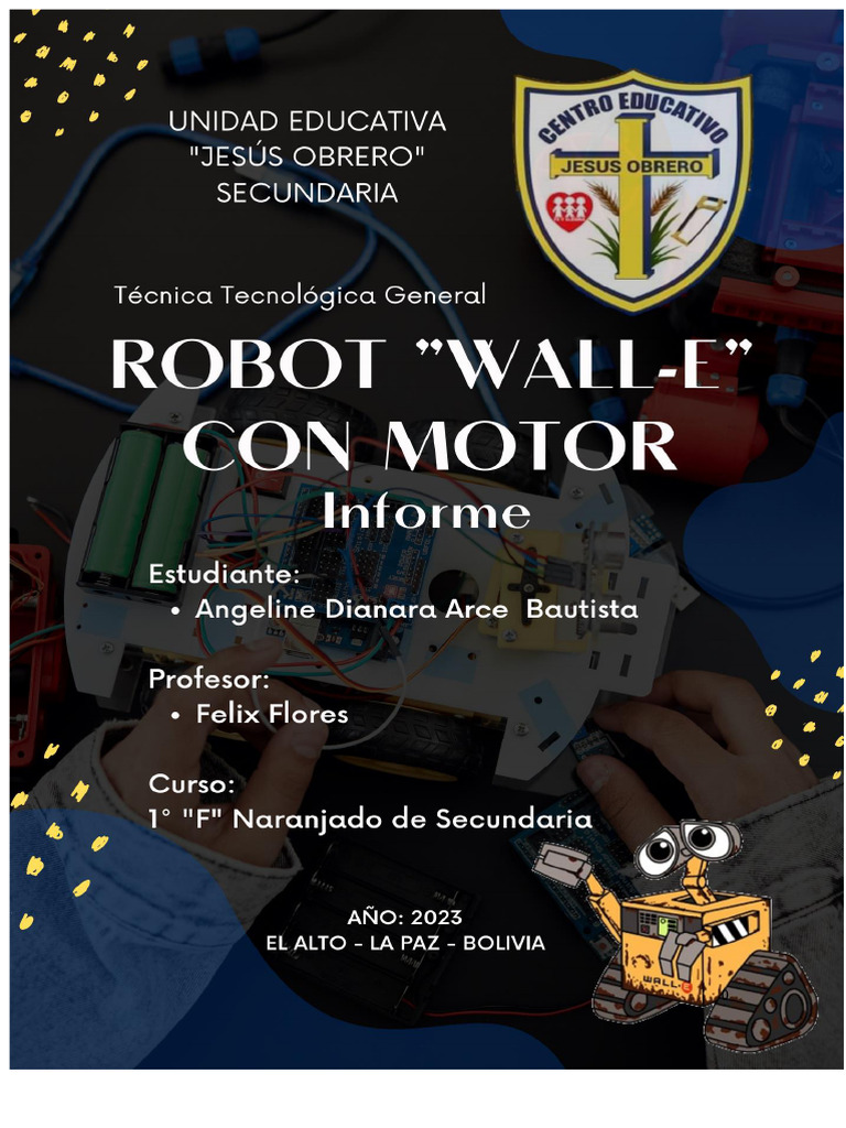Build a WALL-E Robot with Motor | PDF