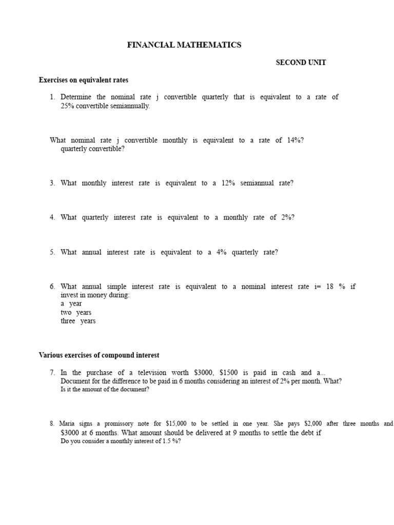 Financial Mate | PDF | Interest | Present Value