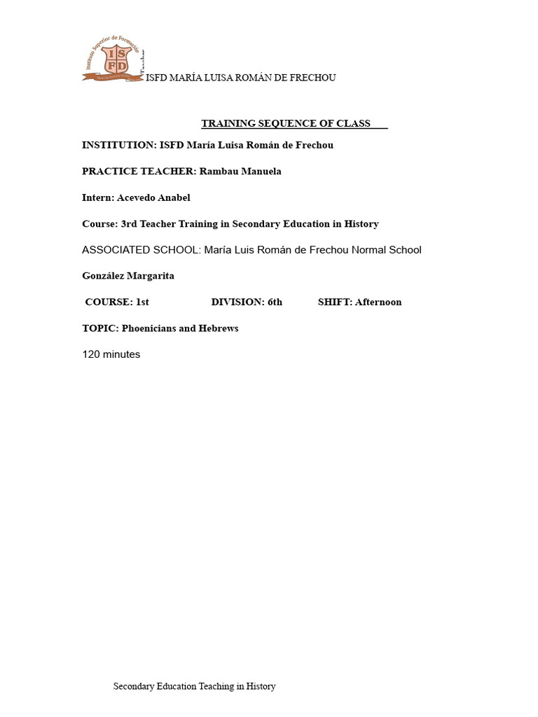 Hebrews and Phoenicians Sequence Anabel | PDF | Phoenicia | Ten ...