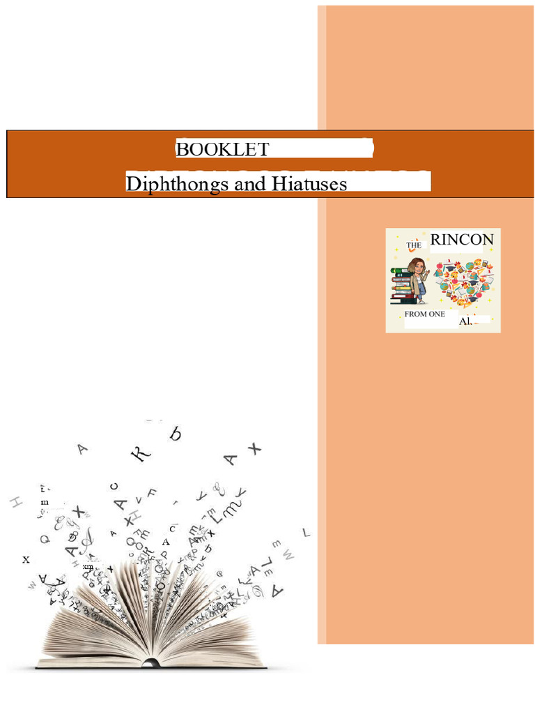Understanding Diphthongs and Hiatuses | PDF | Vowel | Stress (Linguistics)
