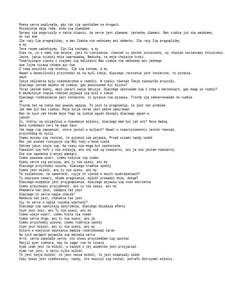 Teksty | PDF