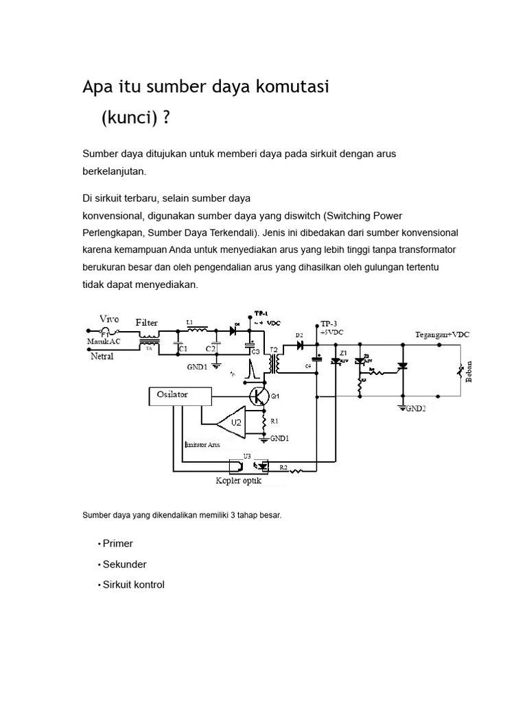 Apa Itu Sumber Daya Switching? | PDF