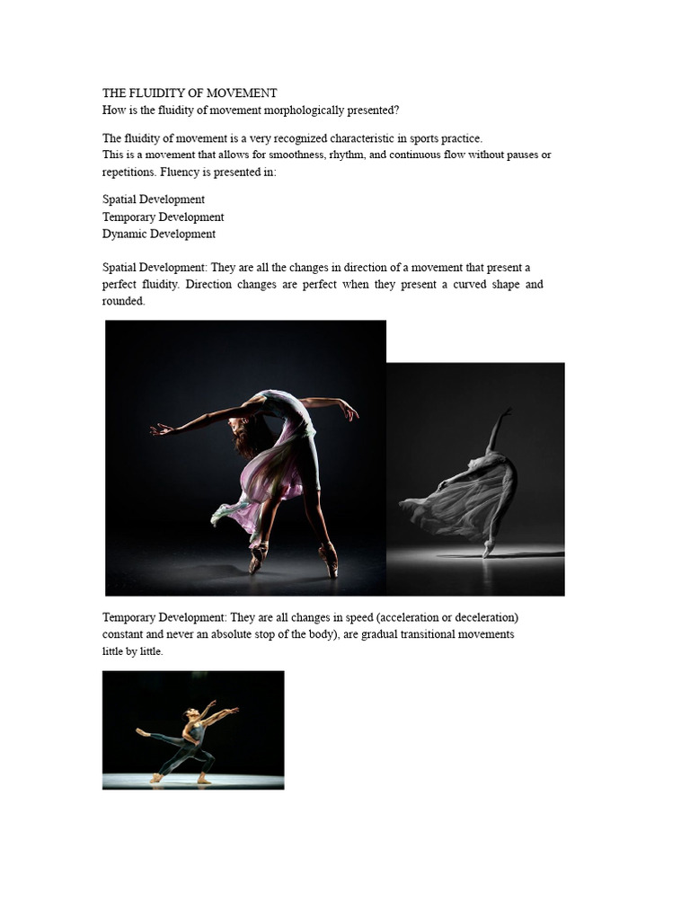 The Fluidity Of Movement Pdf Elasticity Economics Harmony