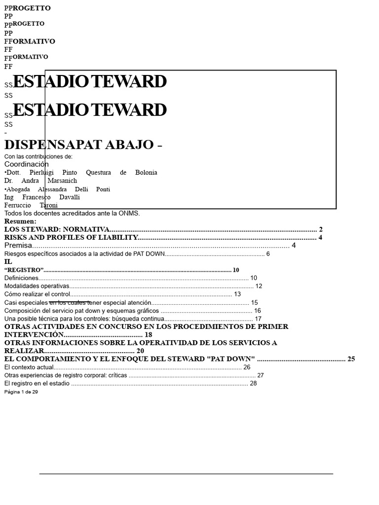 Dispensa Estofado Mayordomo Pat Doward | PDF | Policía | Invasión