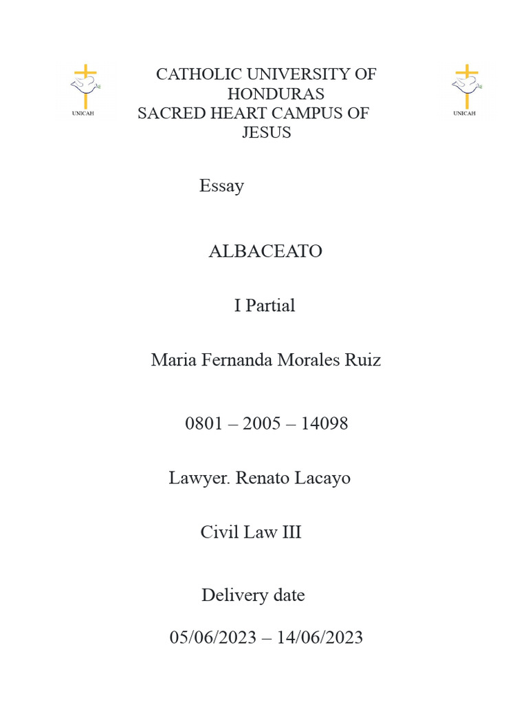 Executor - Essay | PDF | Will And Testament | Inheritance