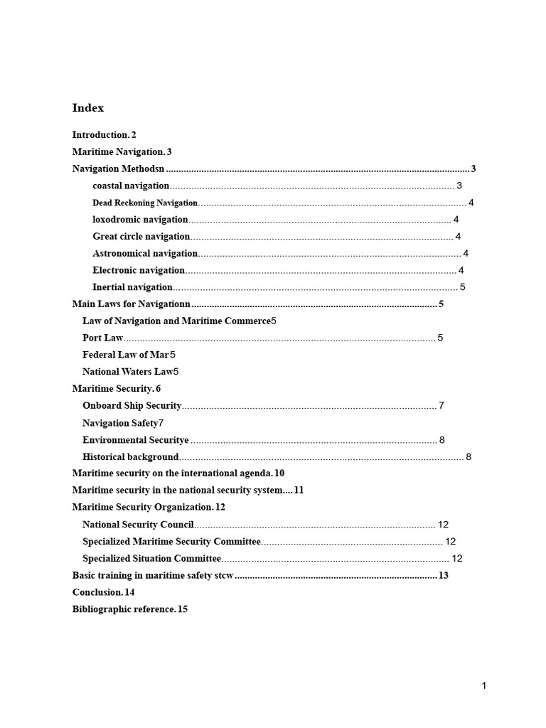 Maritime Security and Navigation Methods | PDF | Navigation | Shipping