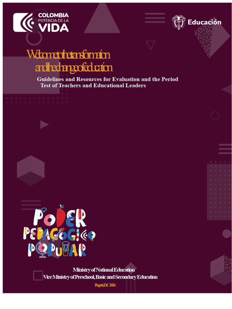 Probation Period Handbook 2024 | PDF | Teachers | Evaluation
