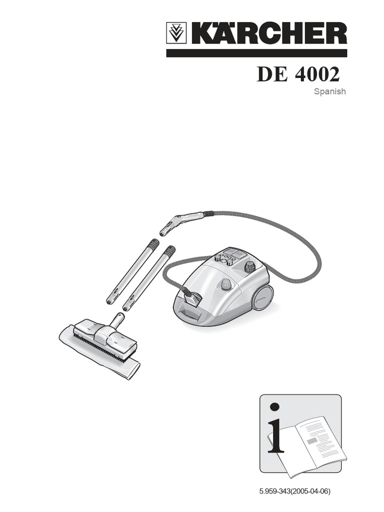KARCHER Manual DE4002 | PDF | Steam | Humidity