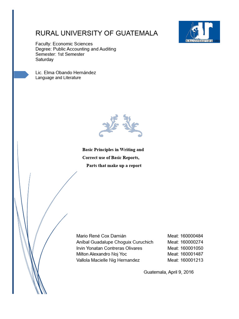 Basic Principles of Writing PDF | PDF | Idea | Comma