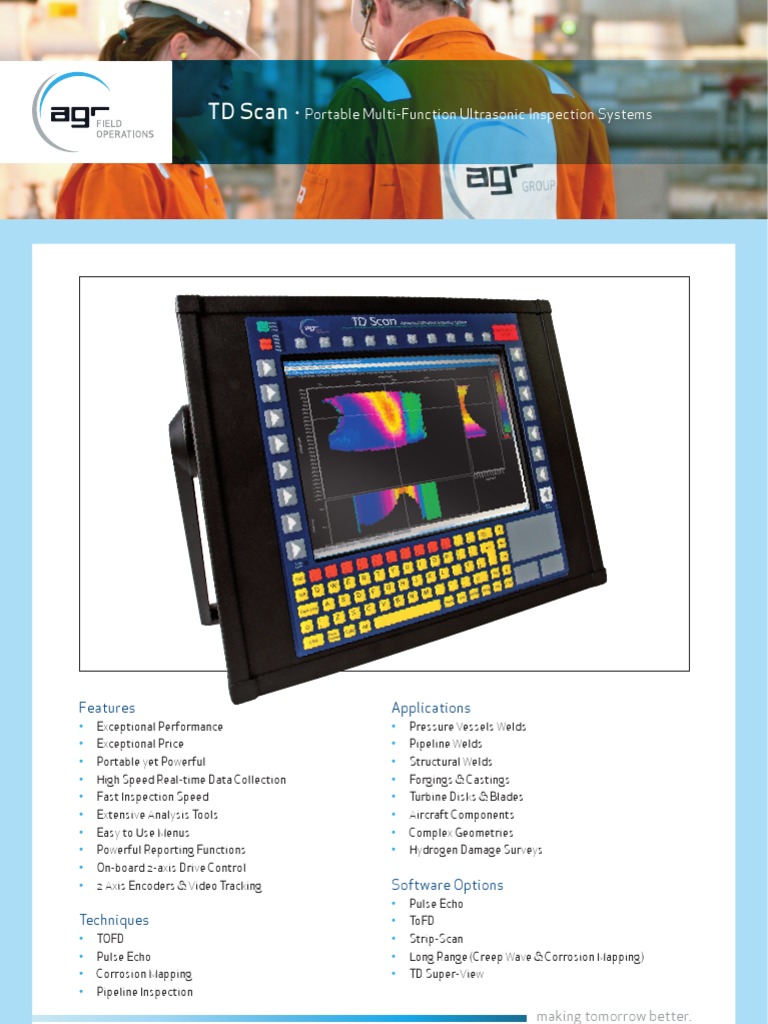TD Scan Ultrasonic Inspection Systems | PDF | Image Scanner ...