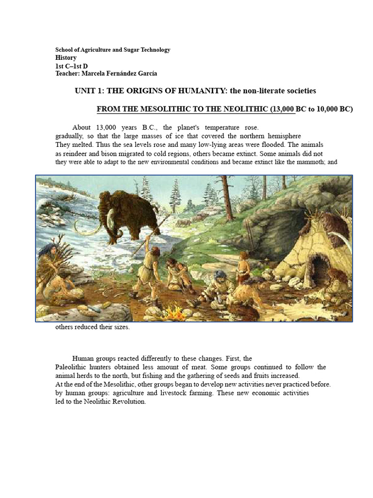 The Neolithic Revolution | PDF | Agriculture | Neolithic