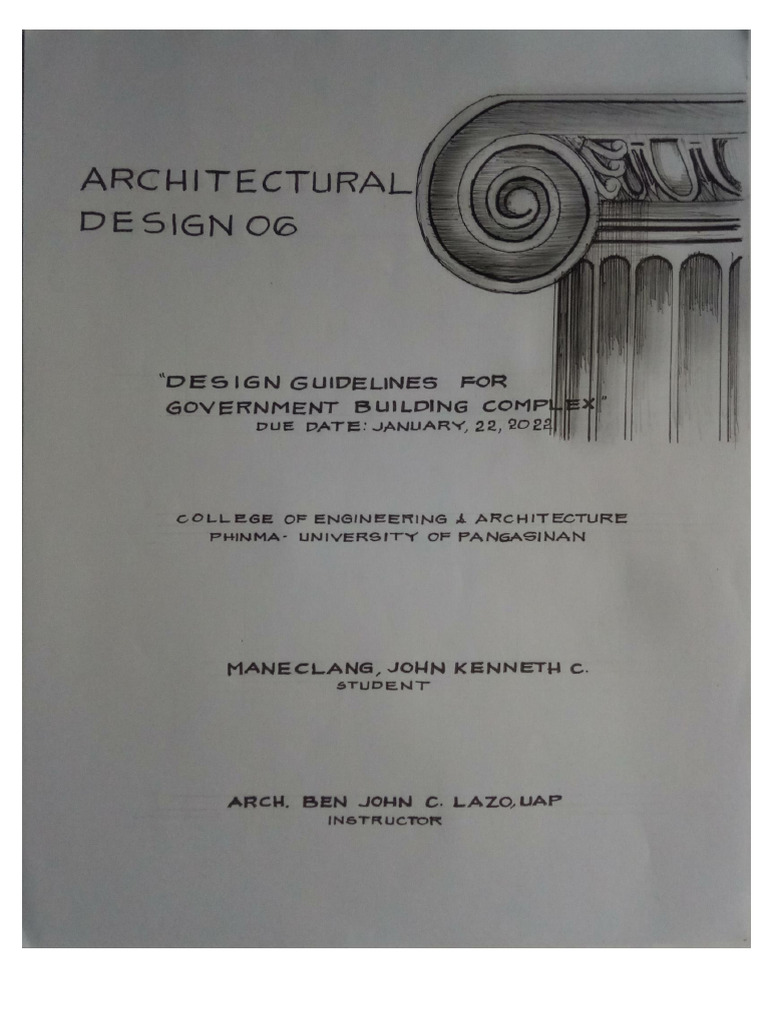 RSW 2 Directrices de Diseño para Complejos de Edificios Gubernamentales | PDF | Ciudad | Diseño