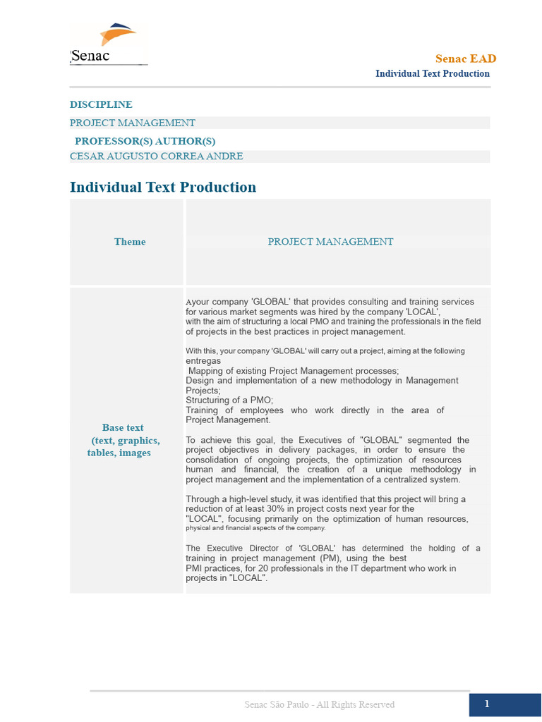 Untitled | PDF | Project Management | Business