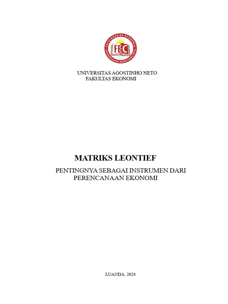 Model Input-Output | PDF