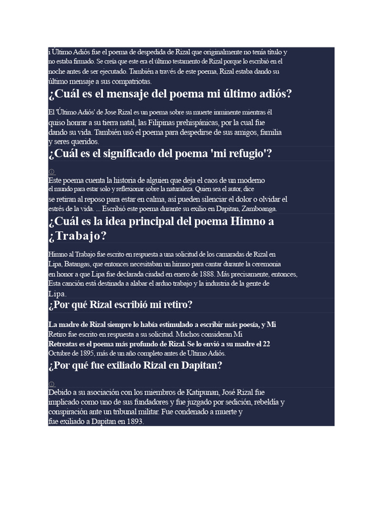 El Último Adiós | PDF