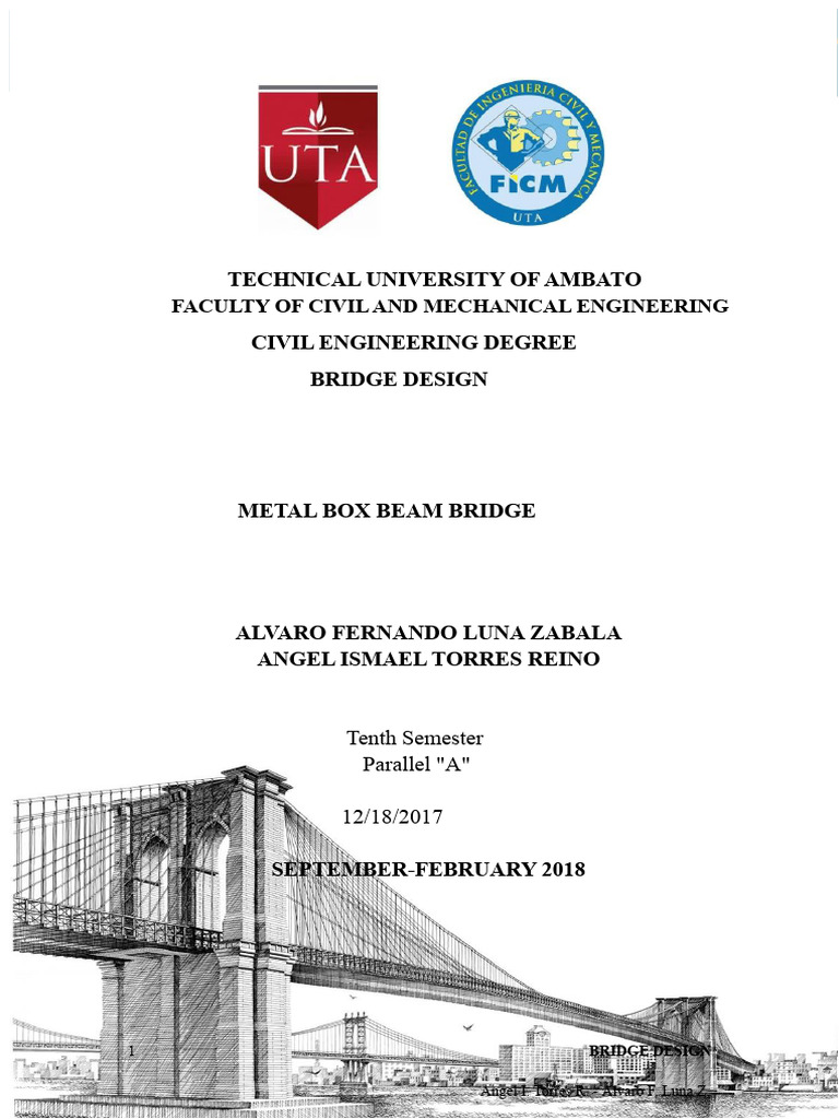 Beam Bridges Box PDF | PDF | Beam (Structure) | Bending