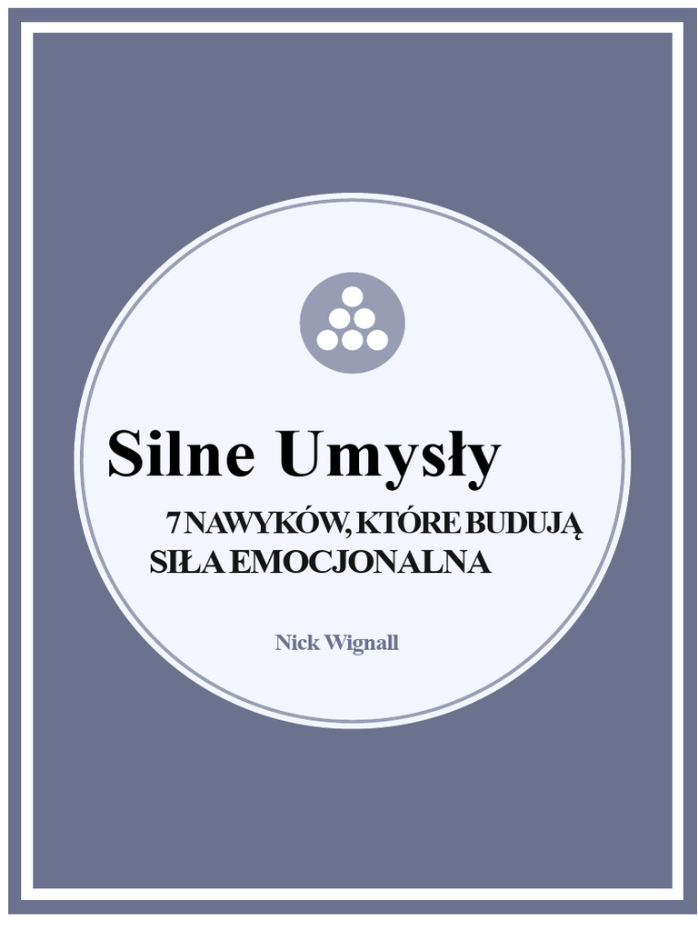 Silne Umysły - Przewodnik - Nick Wignall | PDF