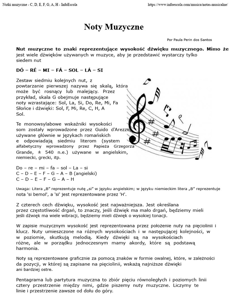 Nuty Muzyczne | PDF