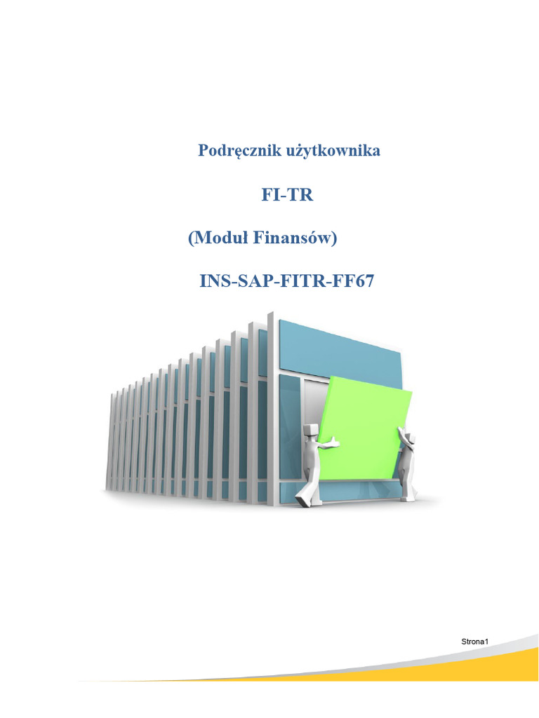 INS-SAP-FITR-FF67 Obsługa Ręcznego Wyciągu Z Konta | PDF