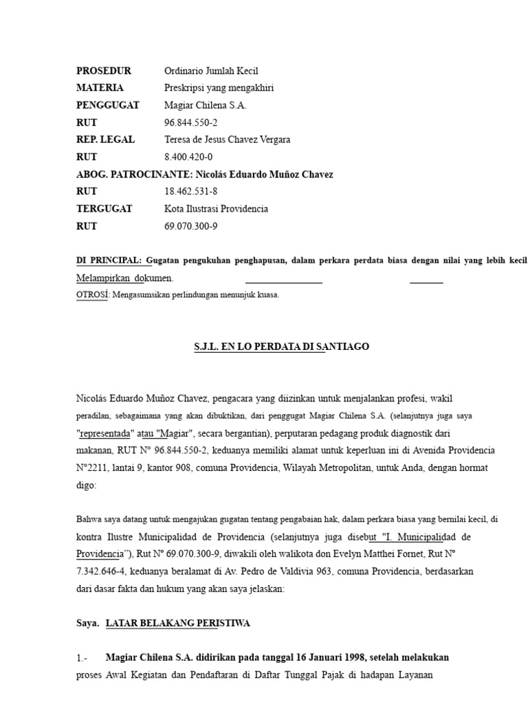Gugatan Penghapusan Utang Pajak Magiar | PDF