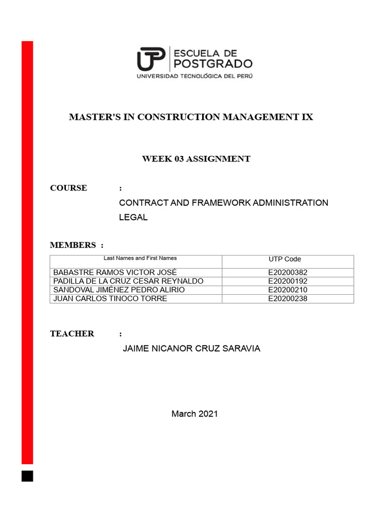 Contract Management in Urban Development | PDF | Zoning