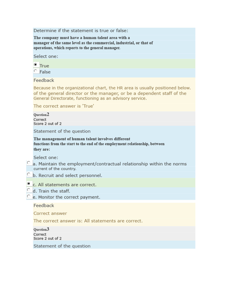 Human Talent Management Assessment Guide | PDF | Performance Appraisal ...