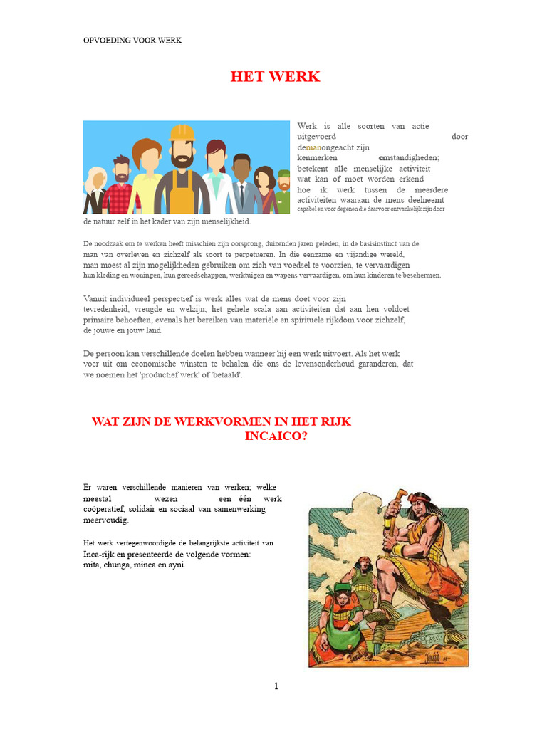 Het Werk | PDF