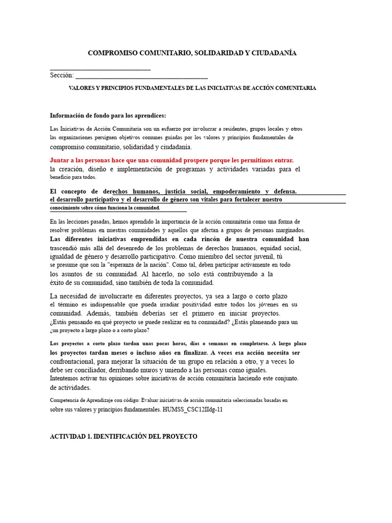 Cesc Módulo 10 | PDF | Empoderamiento