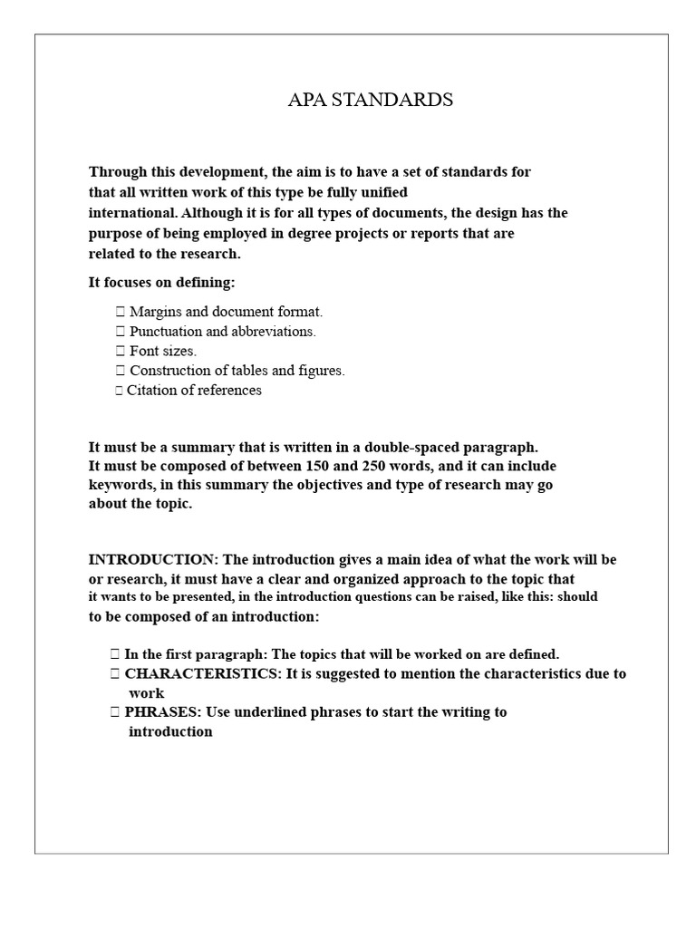 APA Guidelines | PDF