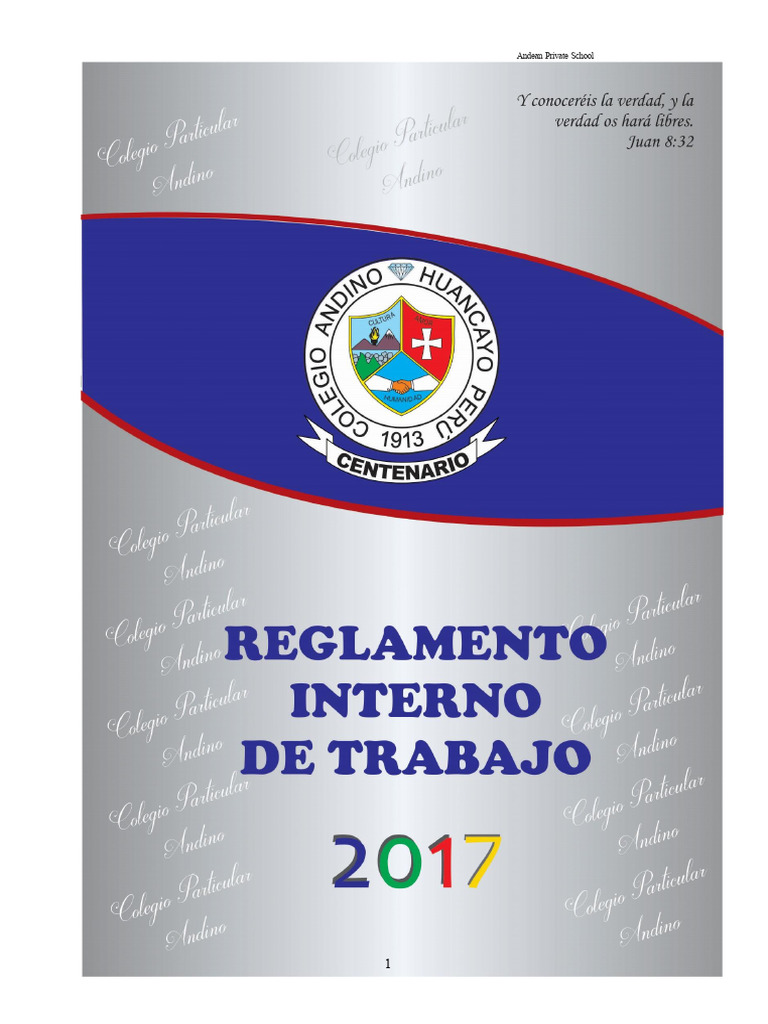 Internal Work Regulations - School | PDF | Employment | Occupational ...