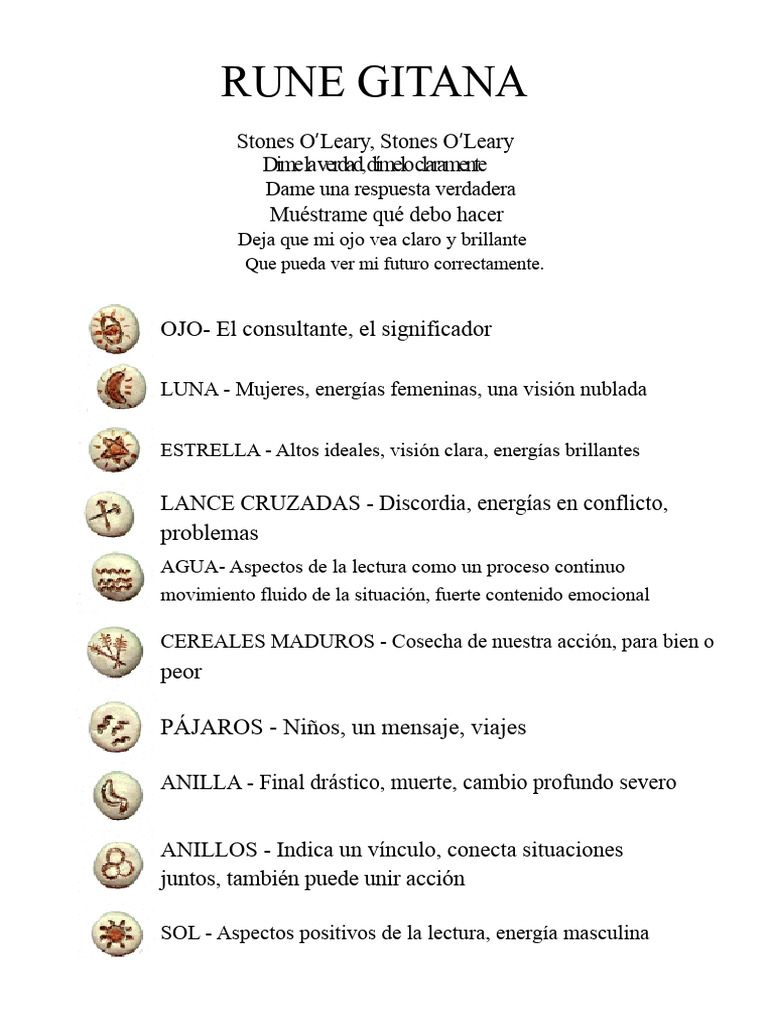 Runas Gitanas | PDF