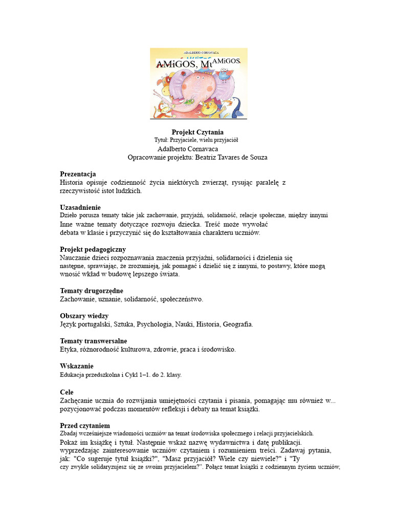 Przyjaciele, Bardzo Przyjaciele | PDF