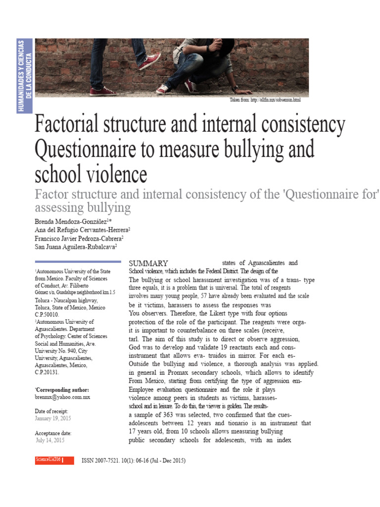 Bullying Test | PDF | Bullying | Aggression