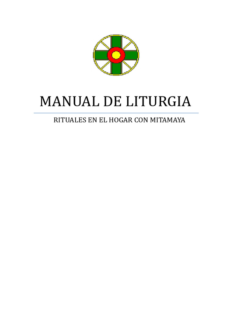 manualALTAR HOGAR MITAMAYA | PDF | Oración | Altar