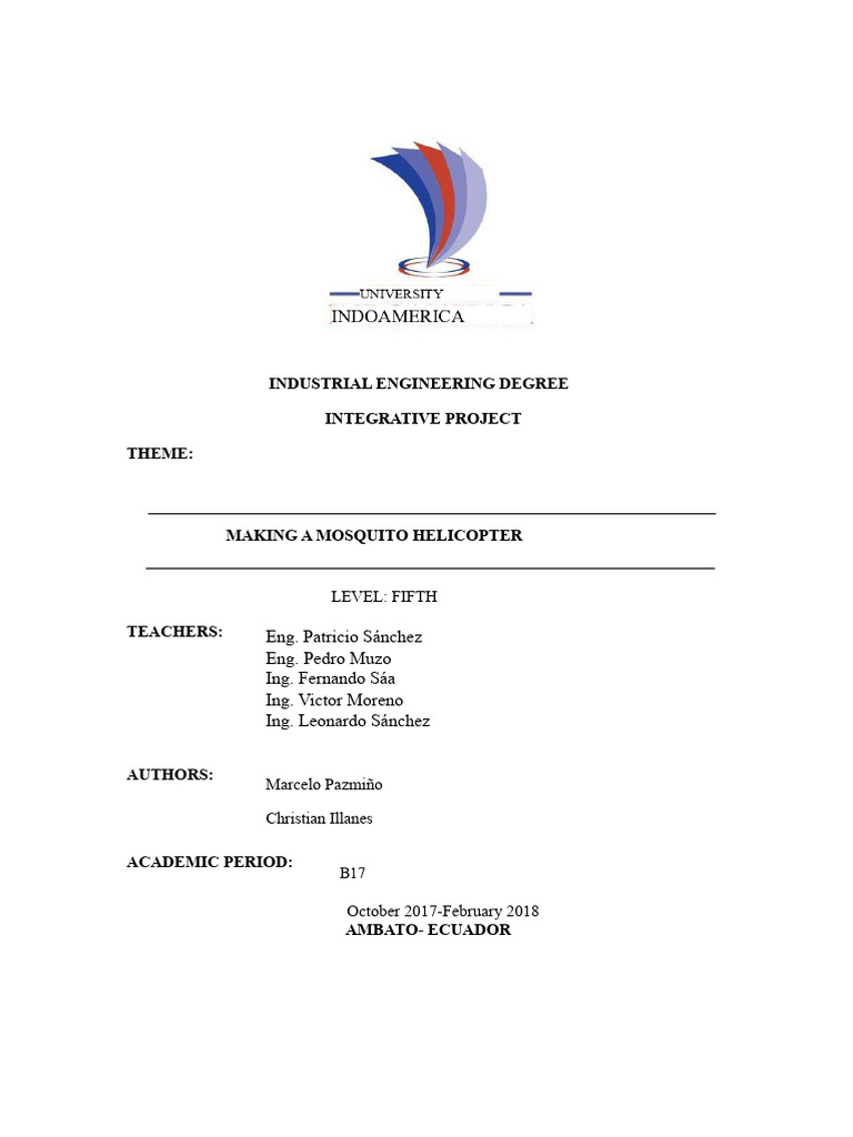 Ultralight Helicopter Design Project | PDF | Drag (Physics) | Helicopter